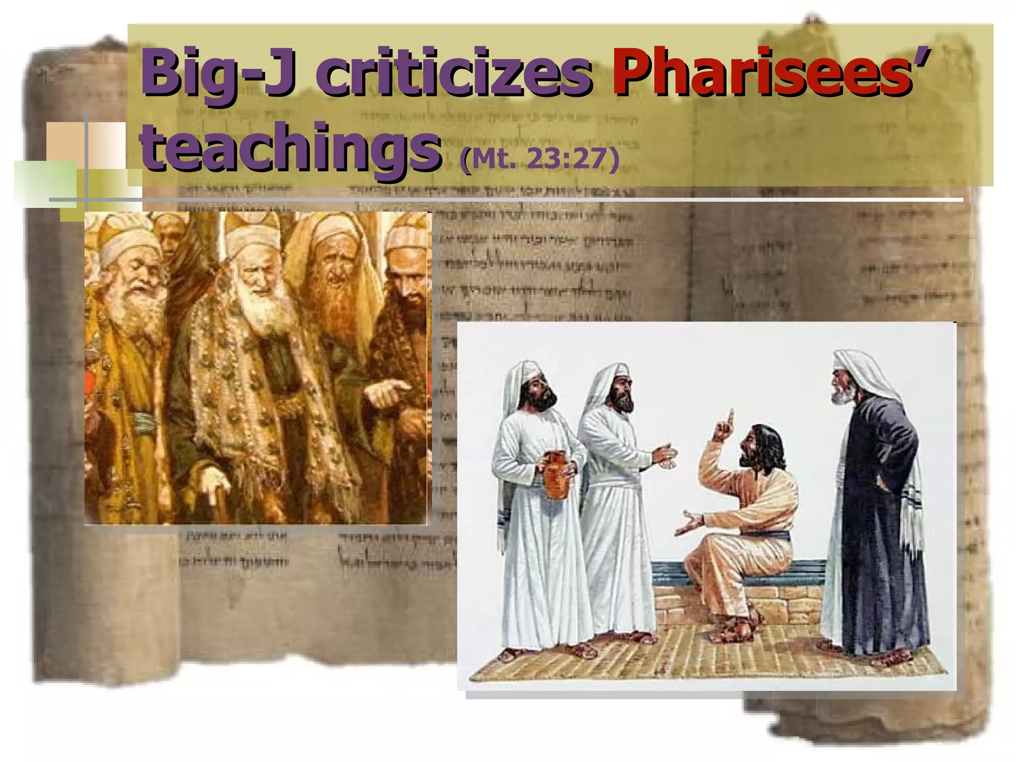 Jesus and the people of his time | PPT