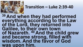 Questions About Jesus as a Boy - Luke 2:41-52 | PPTX