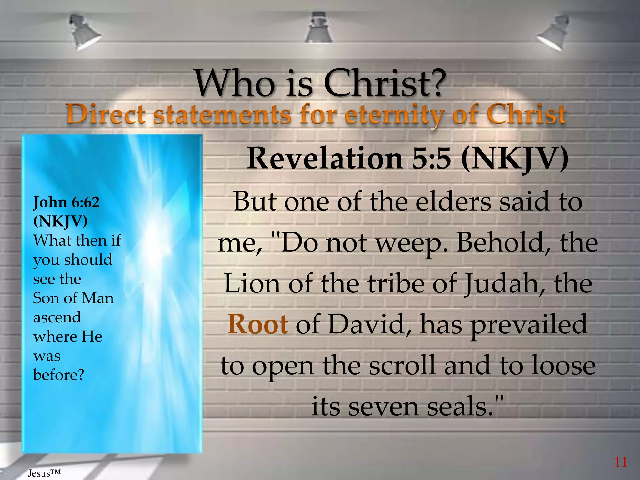 Doctrine of Christ | PPTX