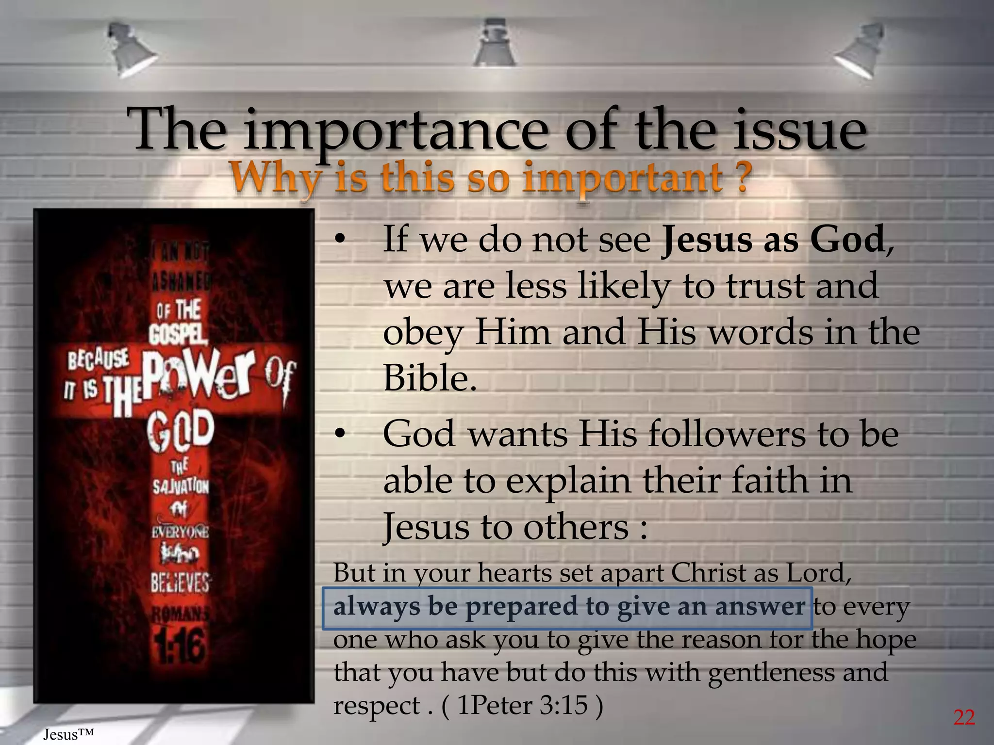 Doctrine of Christ | PPTX