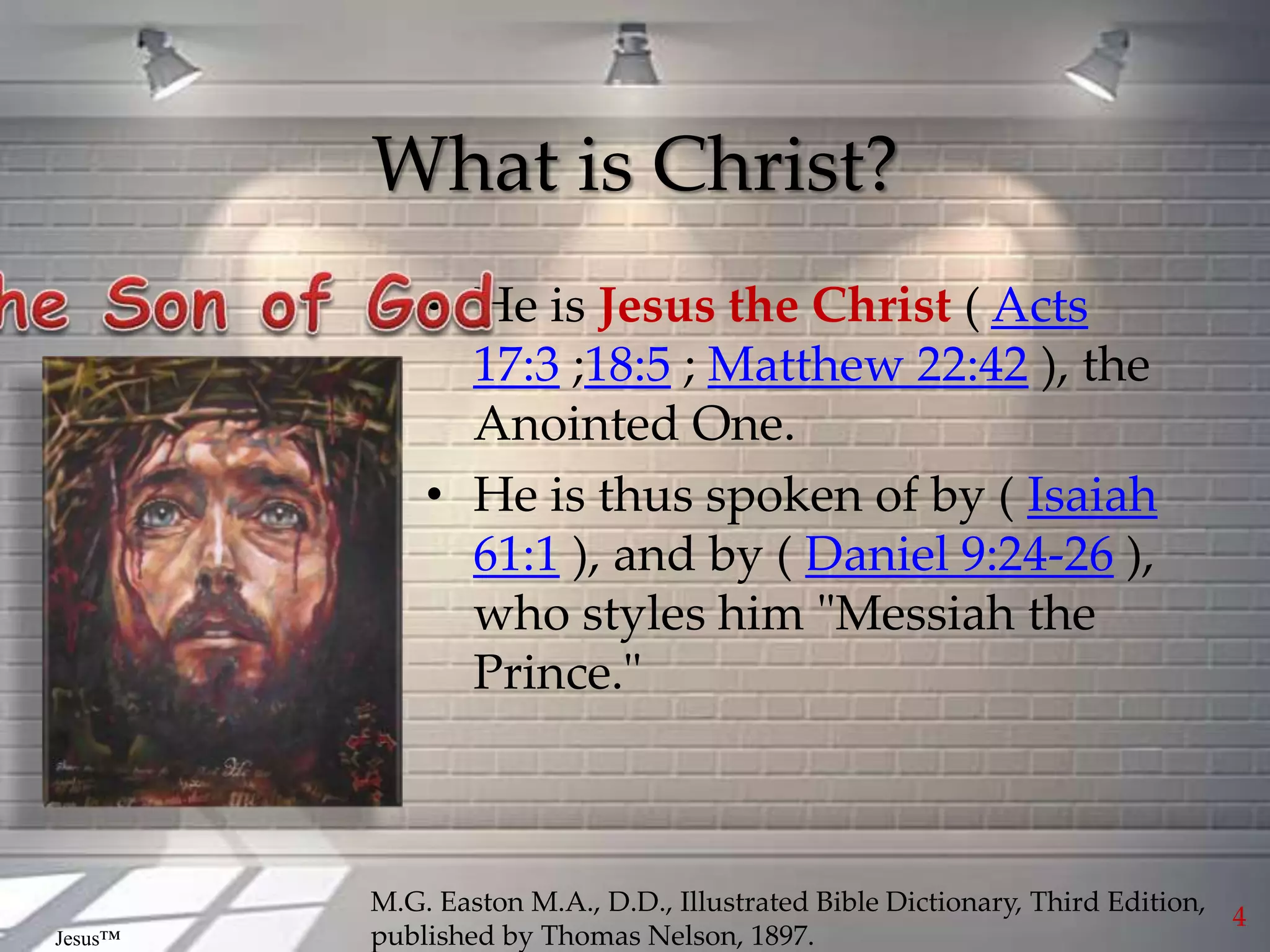 Doctrine of Christ | PPTX