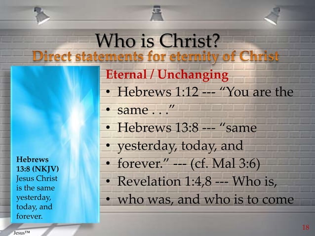 Doctrine of Christ | PPTX | Christianity | Religion & Spirituality