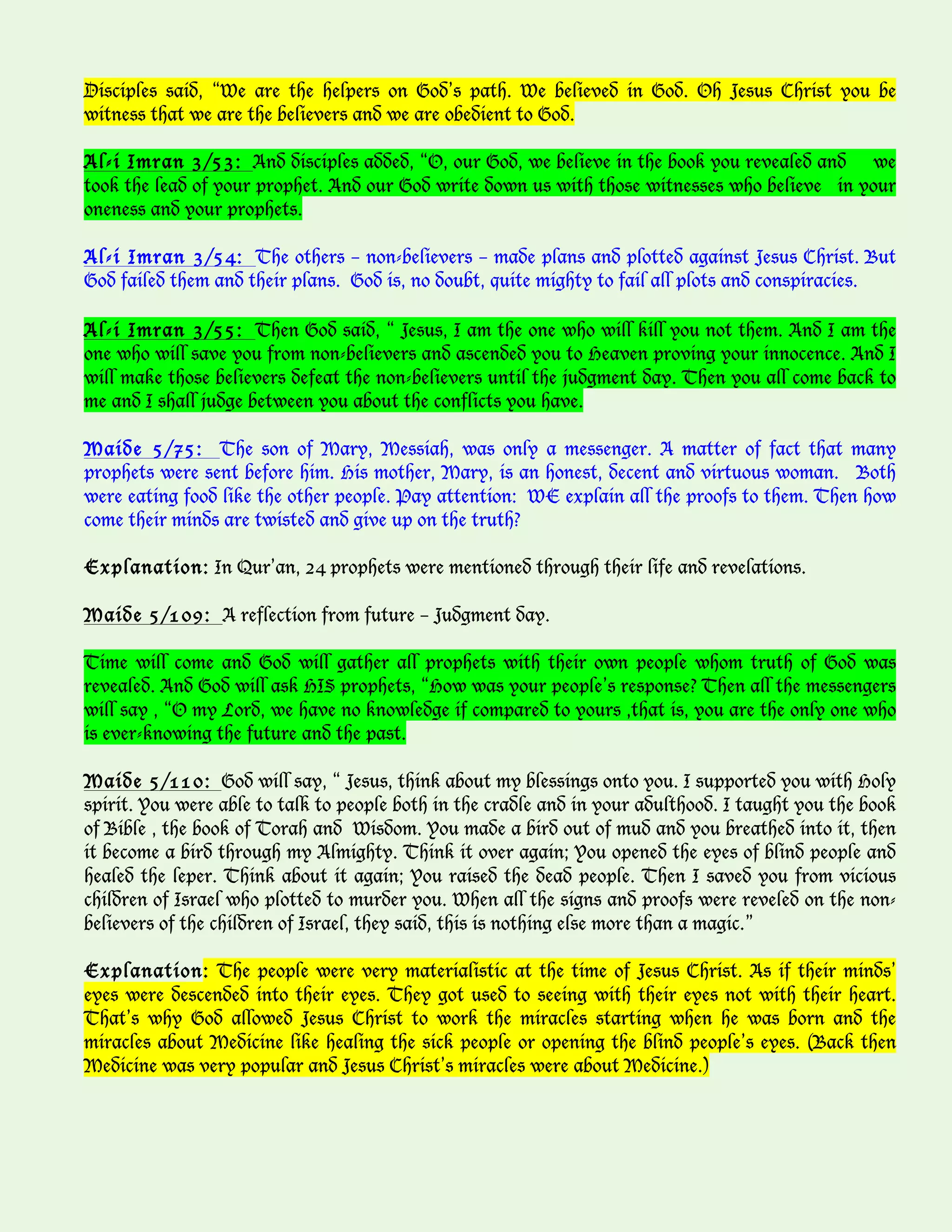 Jesus Christ a dedicated life for his people | PDF