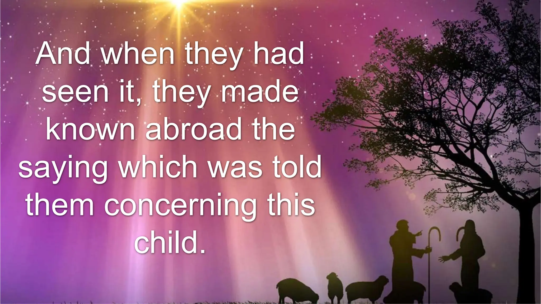 Jesus Christ Christmas Birth Story - Luke | PPTX | Birth | Personal ...