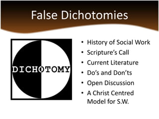 Jesus Christ Social Worker? | PPTX