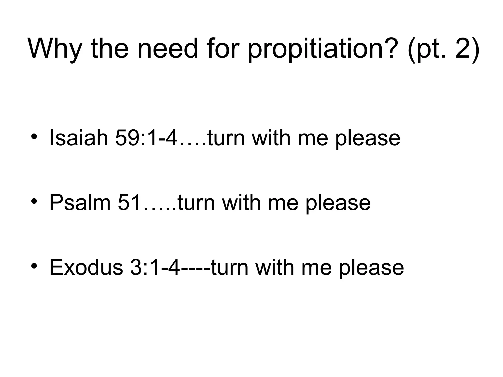 Jesus Christ our propitiation | PPT