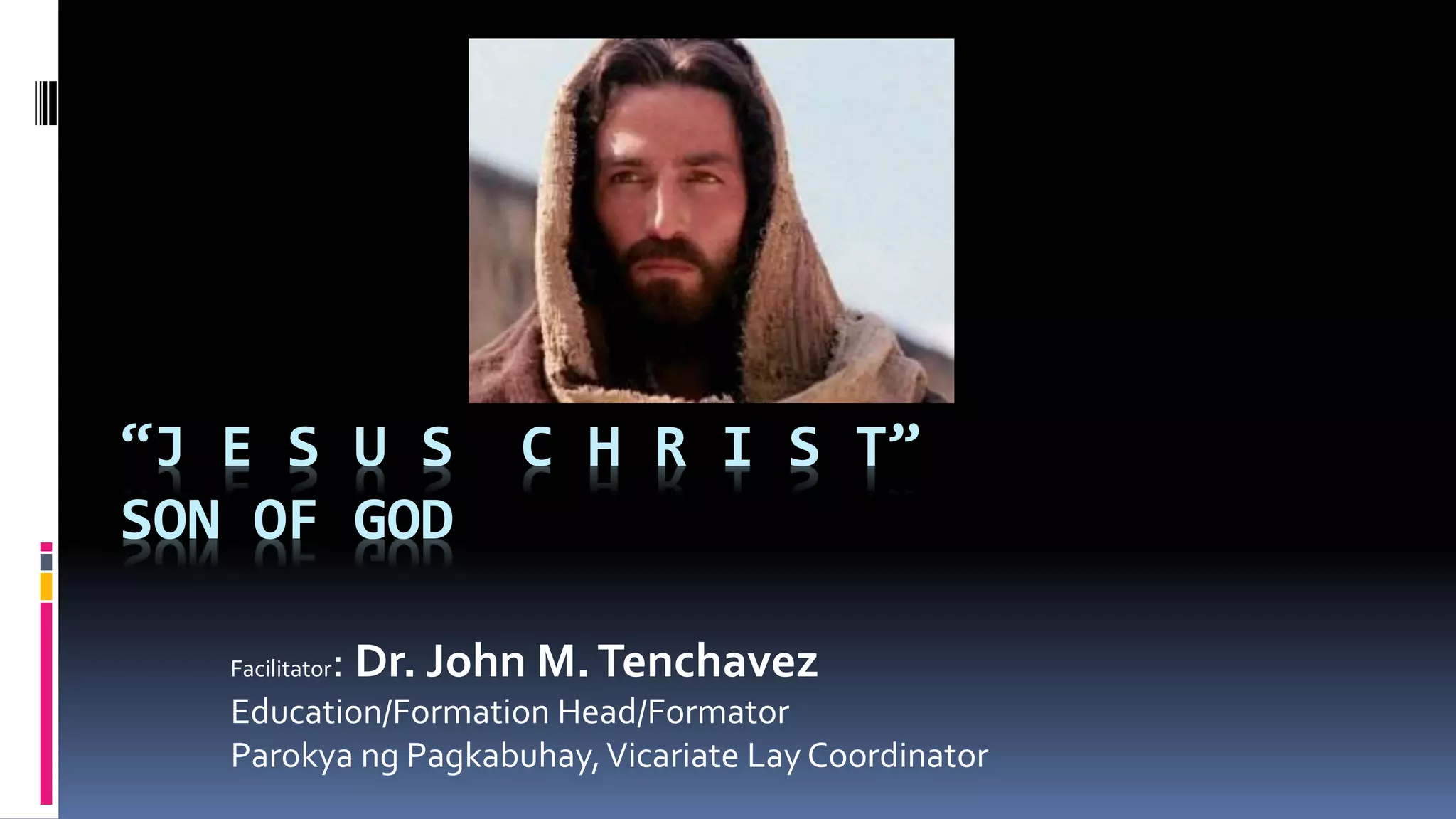 Jesus Christ(son of god) | PPTX