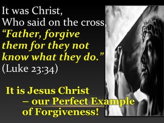 Jesus christ the one perfect example | PPT