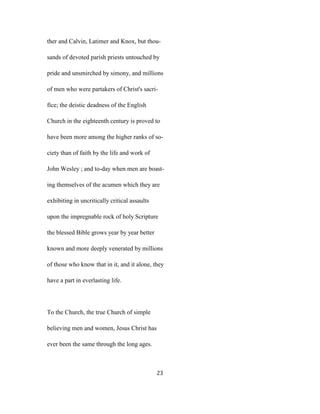 Jesus christ, the same yesterday, today and forever | PDF