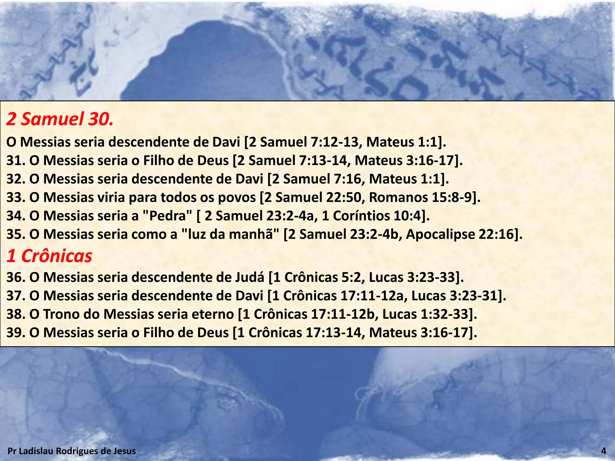 Jesus cristo o messias | PPTX | Christianity | Religion & Spirituality
