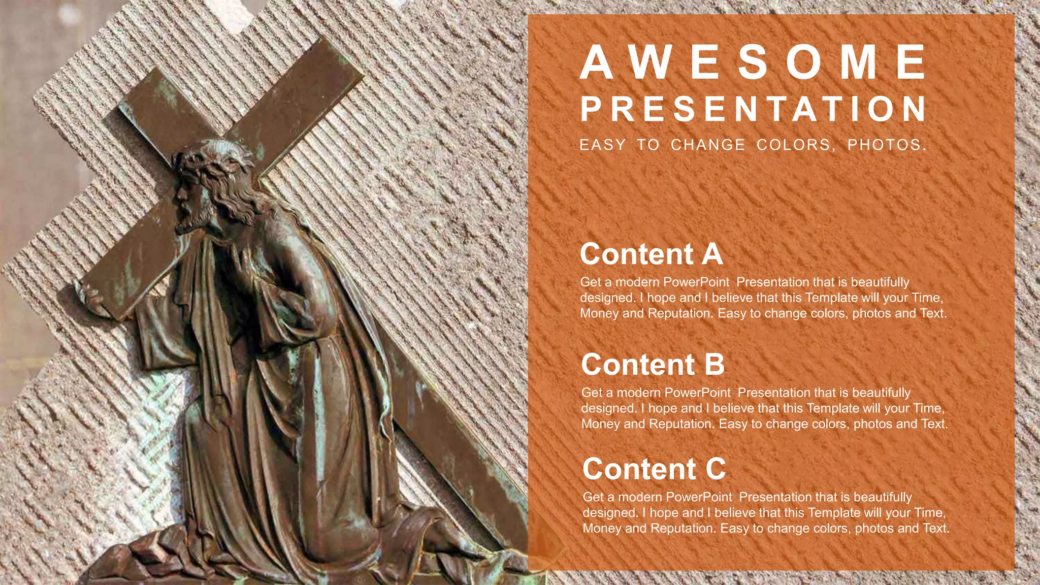 Jesus Crown Throns PowerPoint Templates.pptx