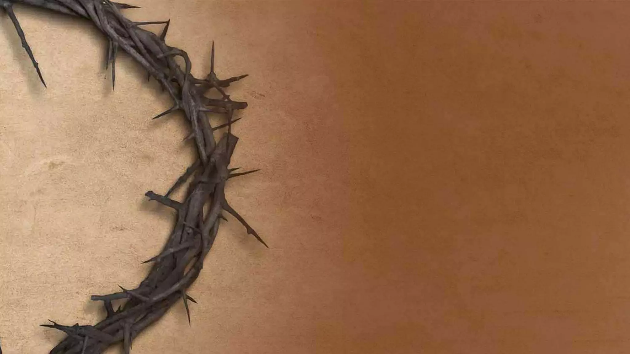 Jesus Crown Throns PowerPoint Templates.pptx