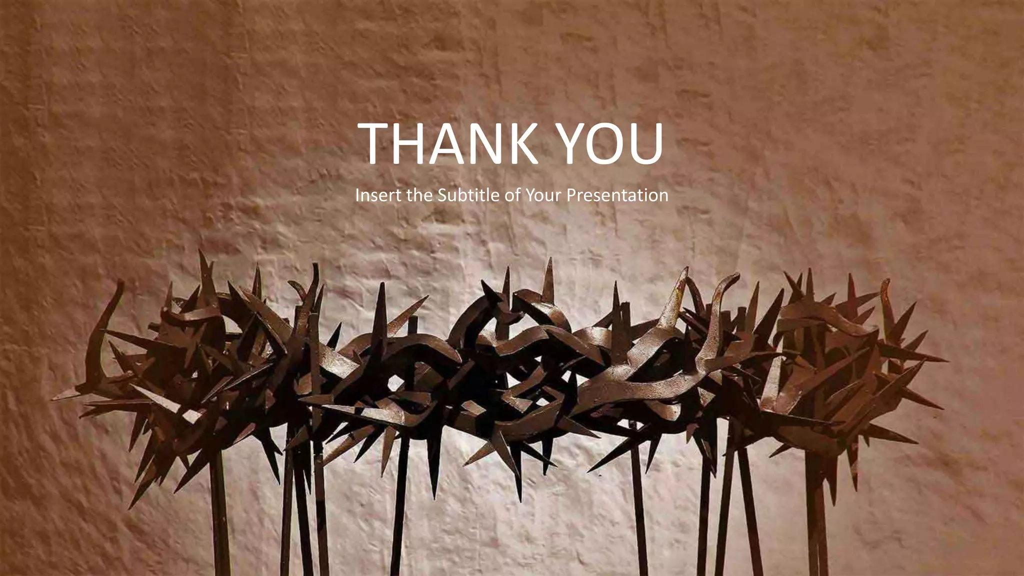 Jesus Crown Throns PowerPoint Templates.pptx