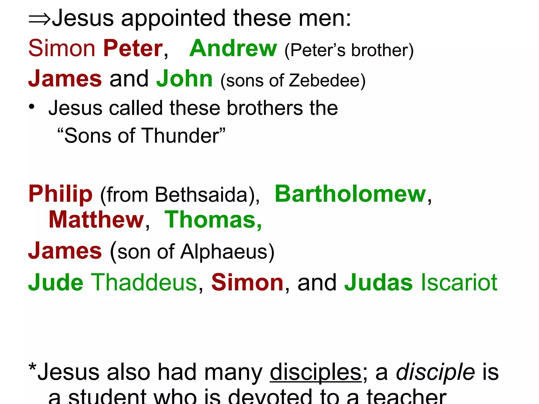 Jesus’ early ministry | PPT