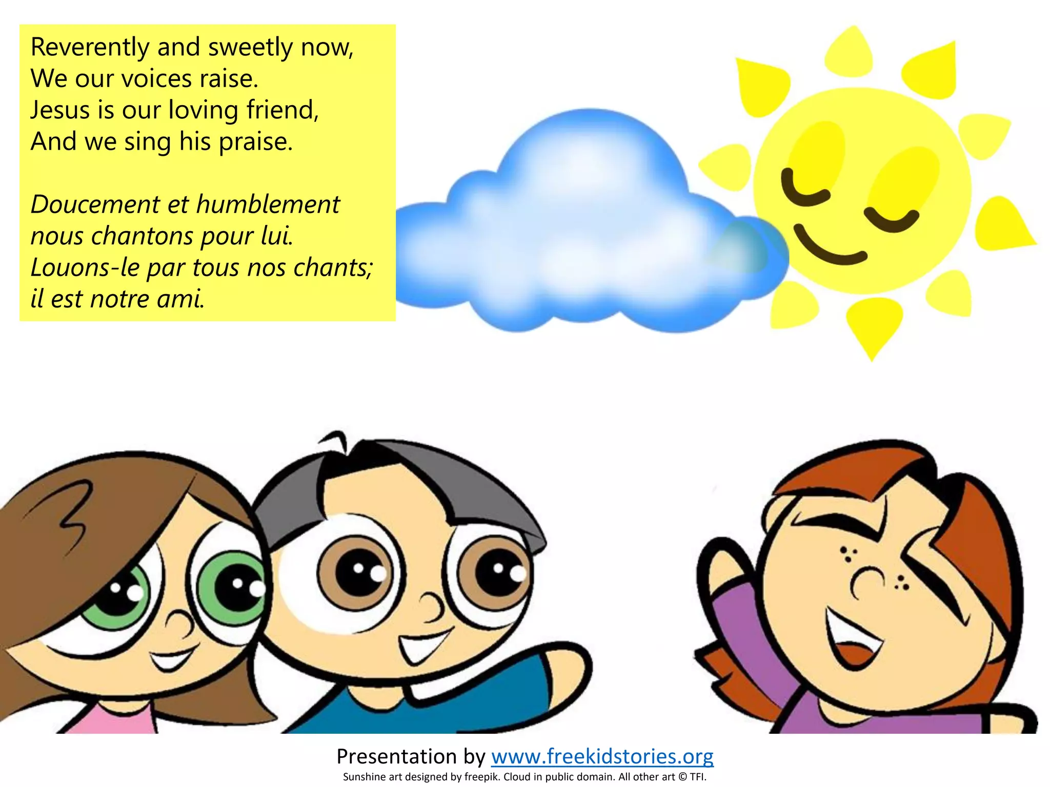 Jésus est notre ami - Jesus is our Loving Friend | PDF