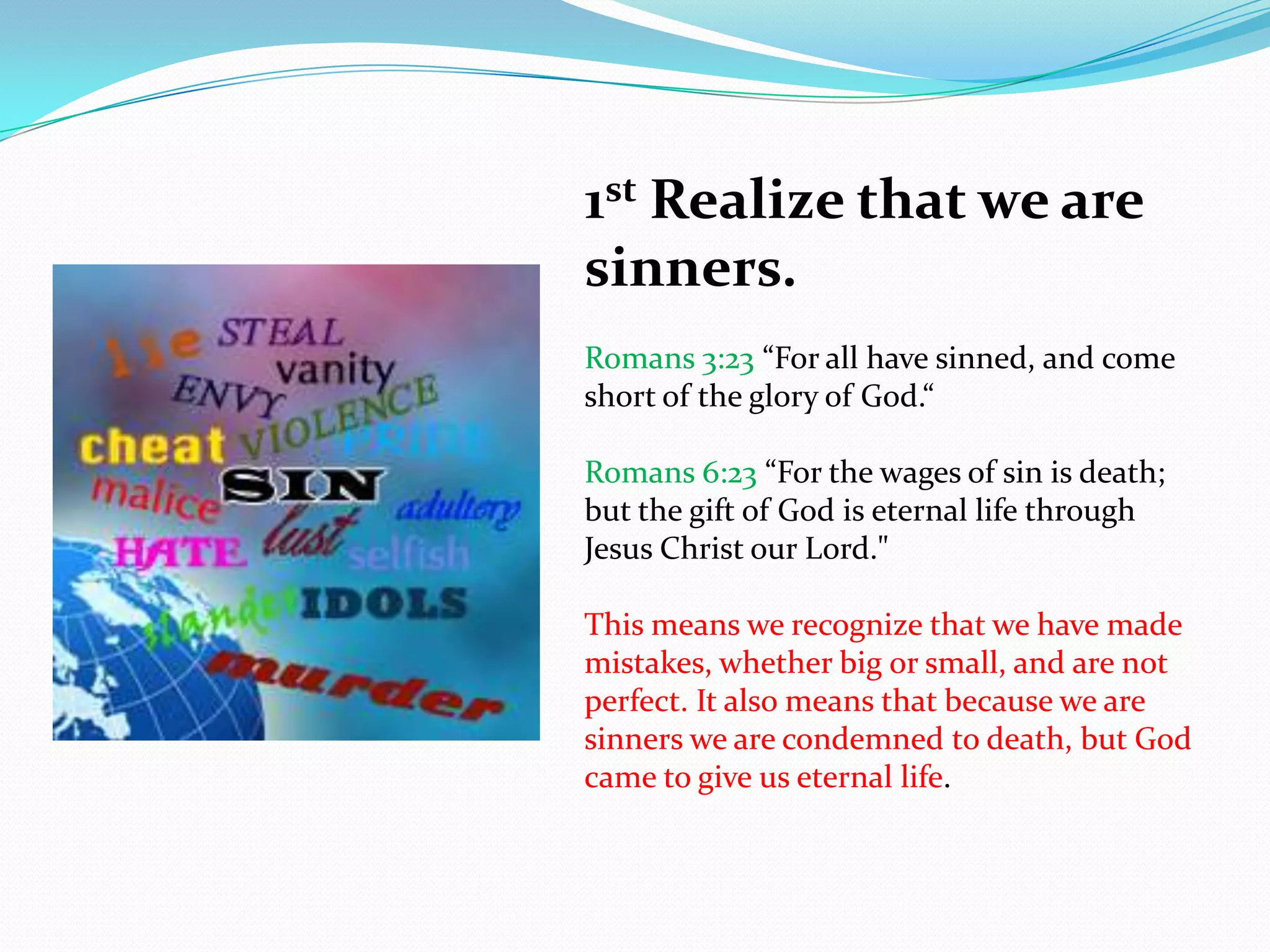 Jesus explains salvation | PPT