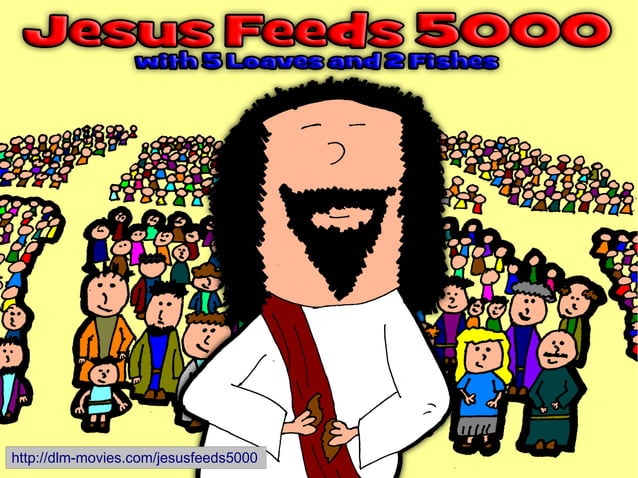 Jesus Feeds 5000 | ODP | Christianity | Religion & Spirituality