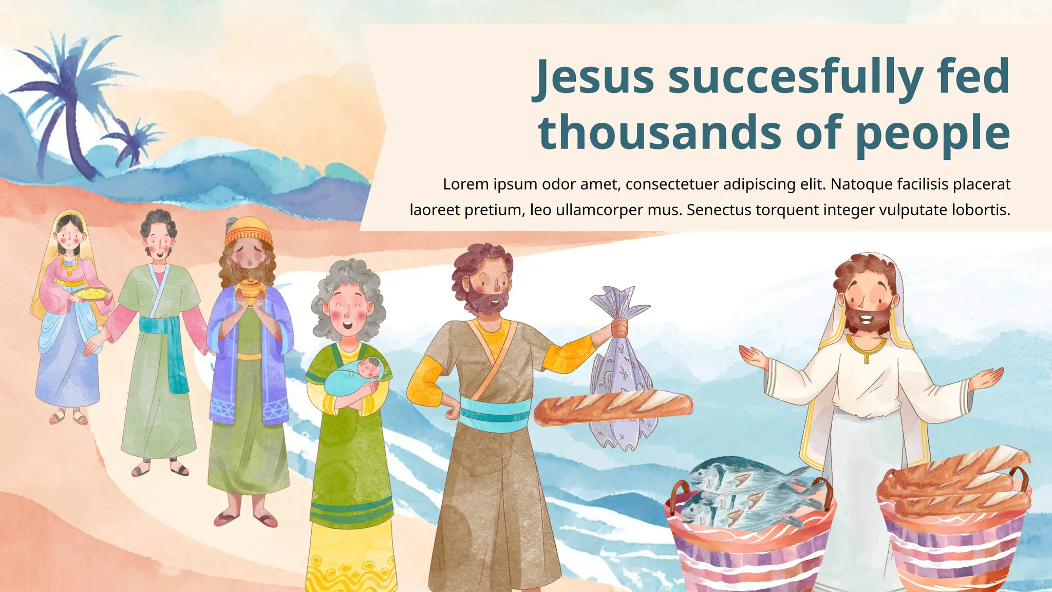 Jesus Feeds The 5000 Slides Short Story PPT.pptx