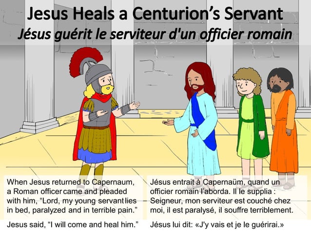 Jésus guérit le serviteur d'un officier romain | PDF