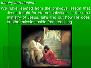 Jesus heals[1] | PPT