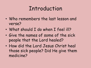 Jesus heals a centurion’s servant | PPTX