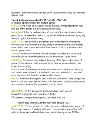 Jesus heals madman in capernaum temple | DOCX | Christianity | Religion ...