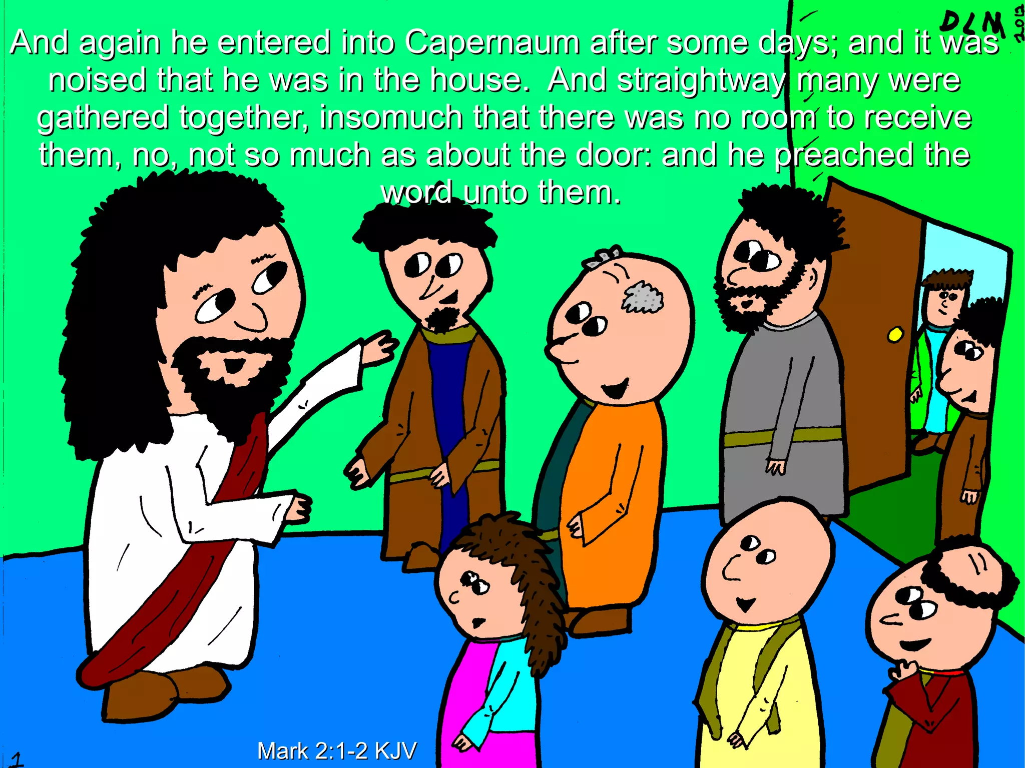 Jesus Heals the Paralyzed Man | ODP