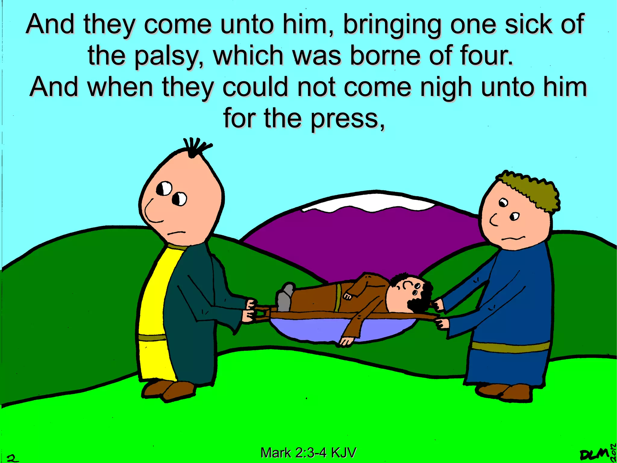 Jesus Heals the Paralyzed Man | ODP