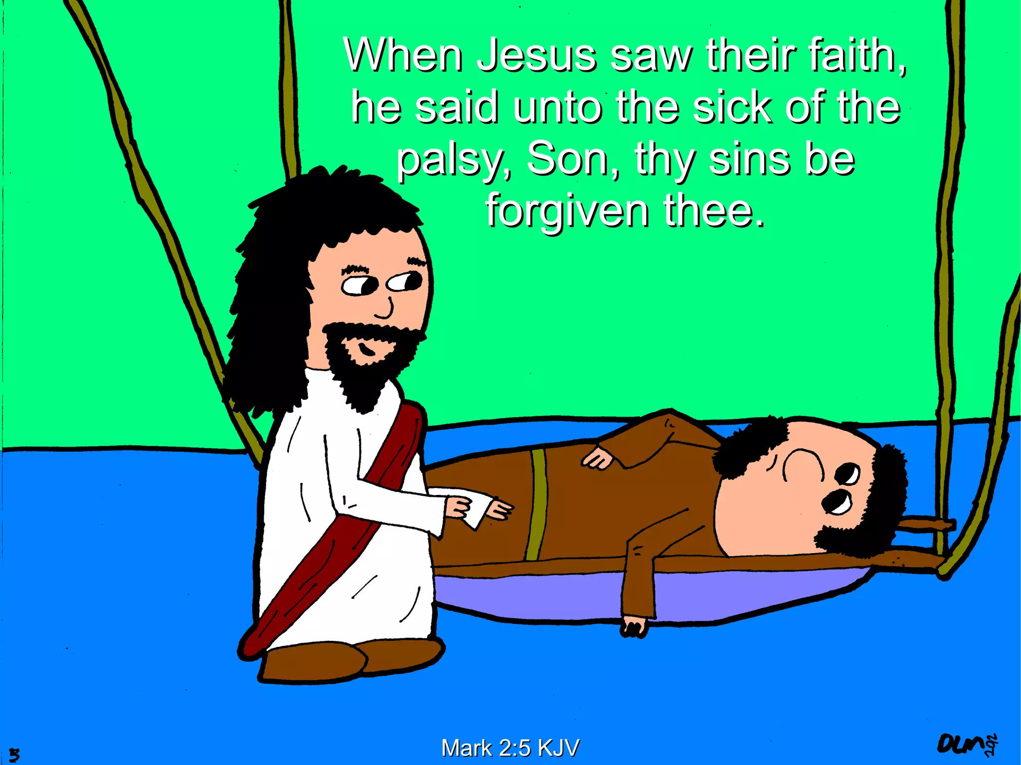 Jesus Heals the Paralyzed Man | ODP