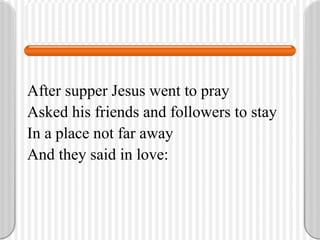 Jesus i'll stay awake (vv) | PPT