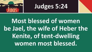 Jesus in Judges: Deborah: The Woman of the Lamps | PPTX