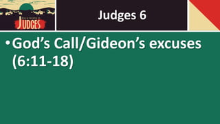 Jesus in Judges: Gideon: The Warrior of God | PPTX