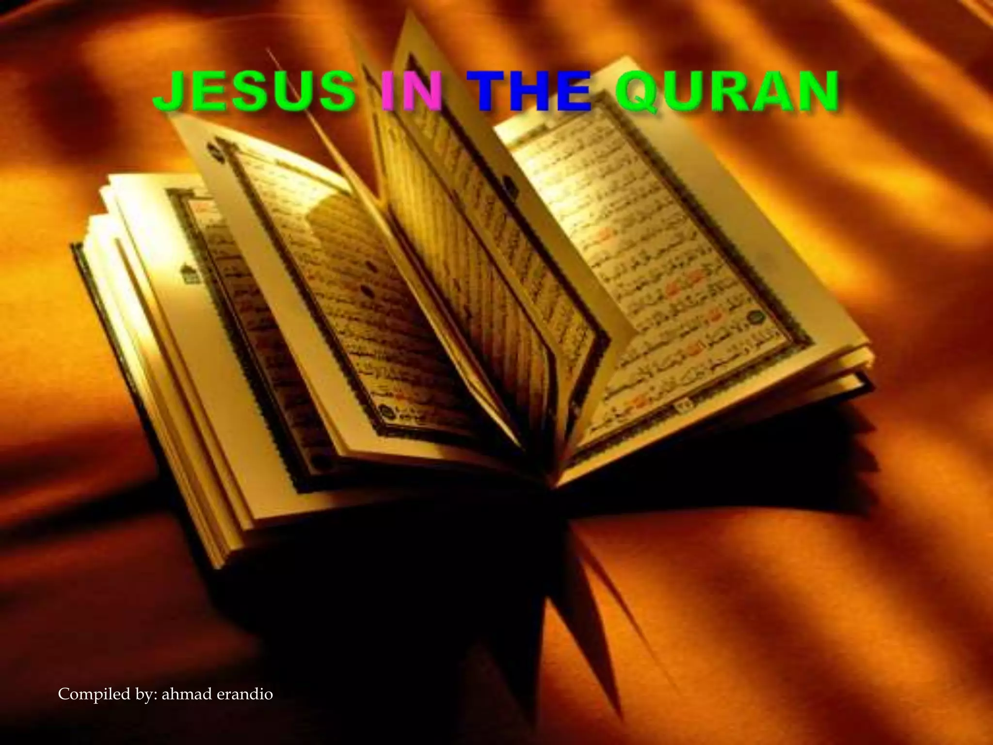 Jesus in the Qur'an | PPT