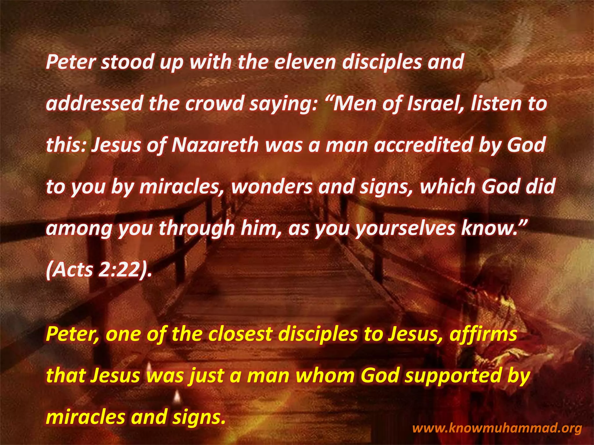 Jesus is a prophet in the bible | PPSX