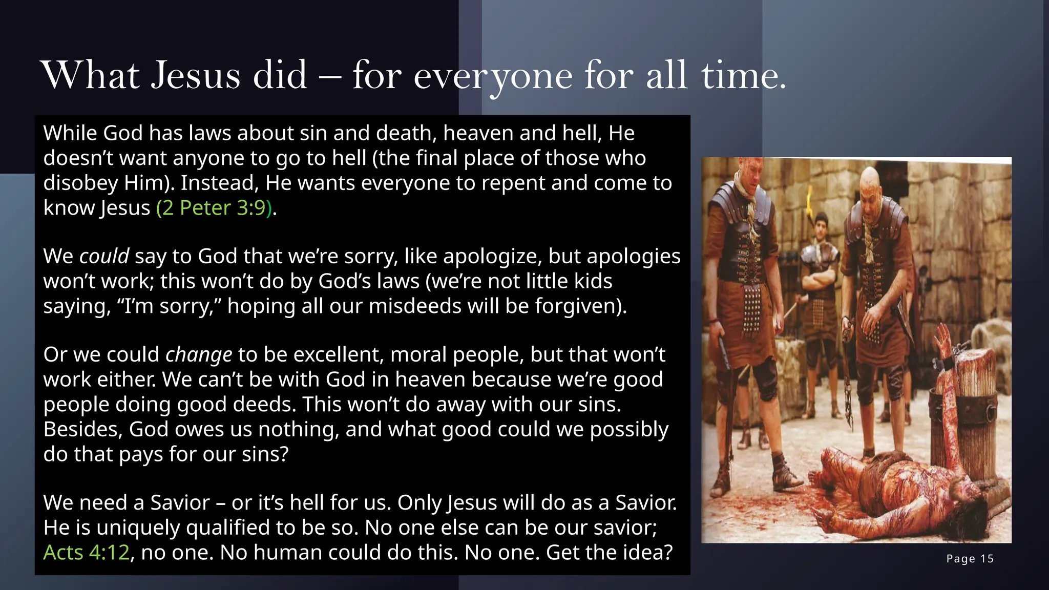 Jesus is Good for You It's a Bible Thing | PPTX