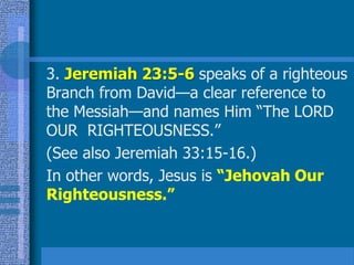 Jesus Is The Father | PPT