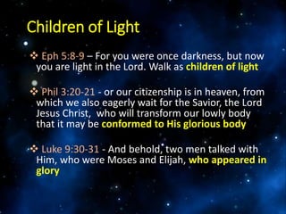 Jesus & Light & Design.pptx | Christianity | Religion & Spirituality