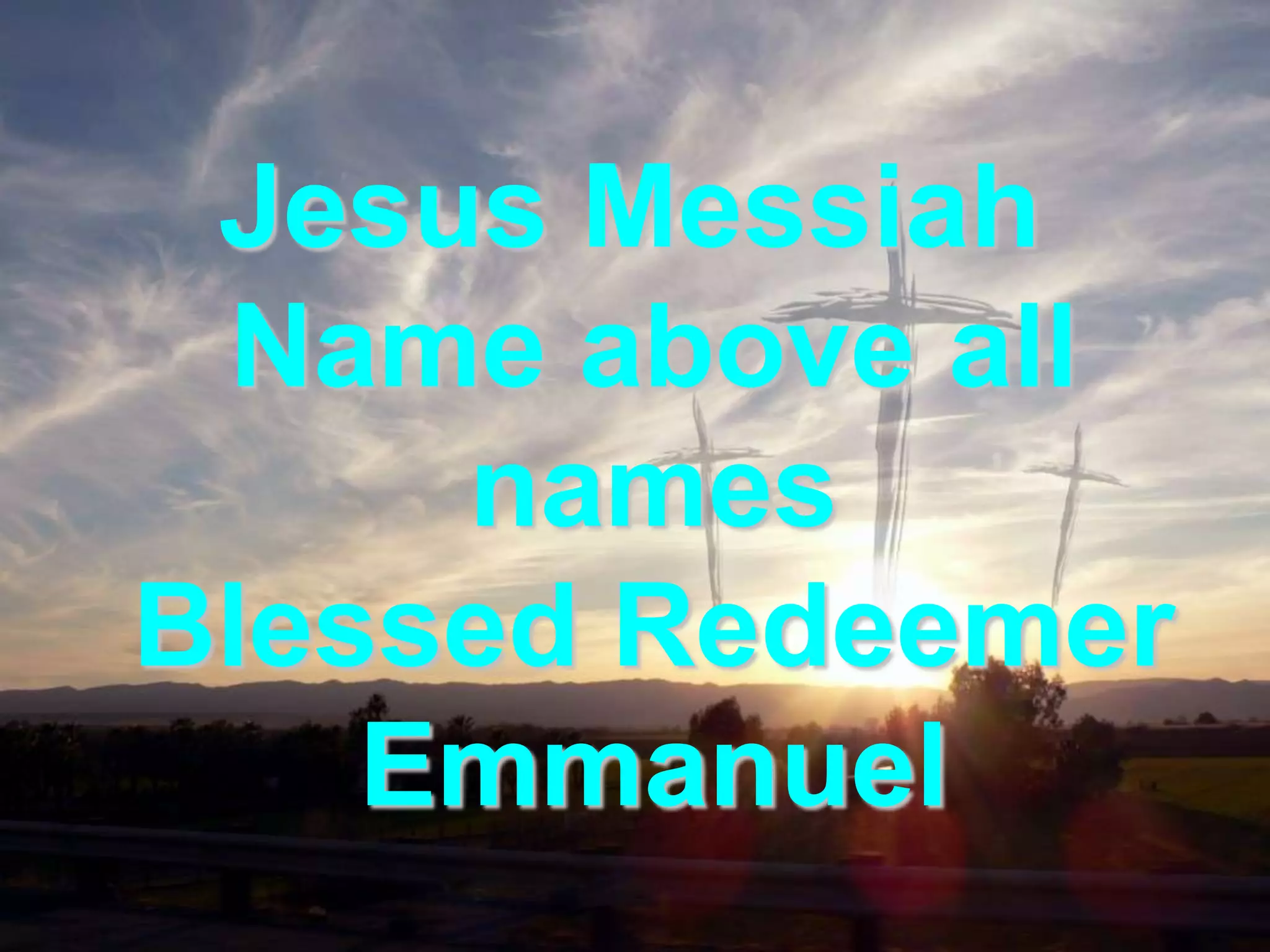 Jesus messiah | PPT