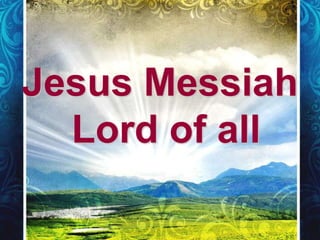 Jesus messiah | PPT