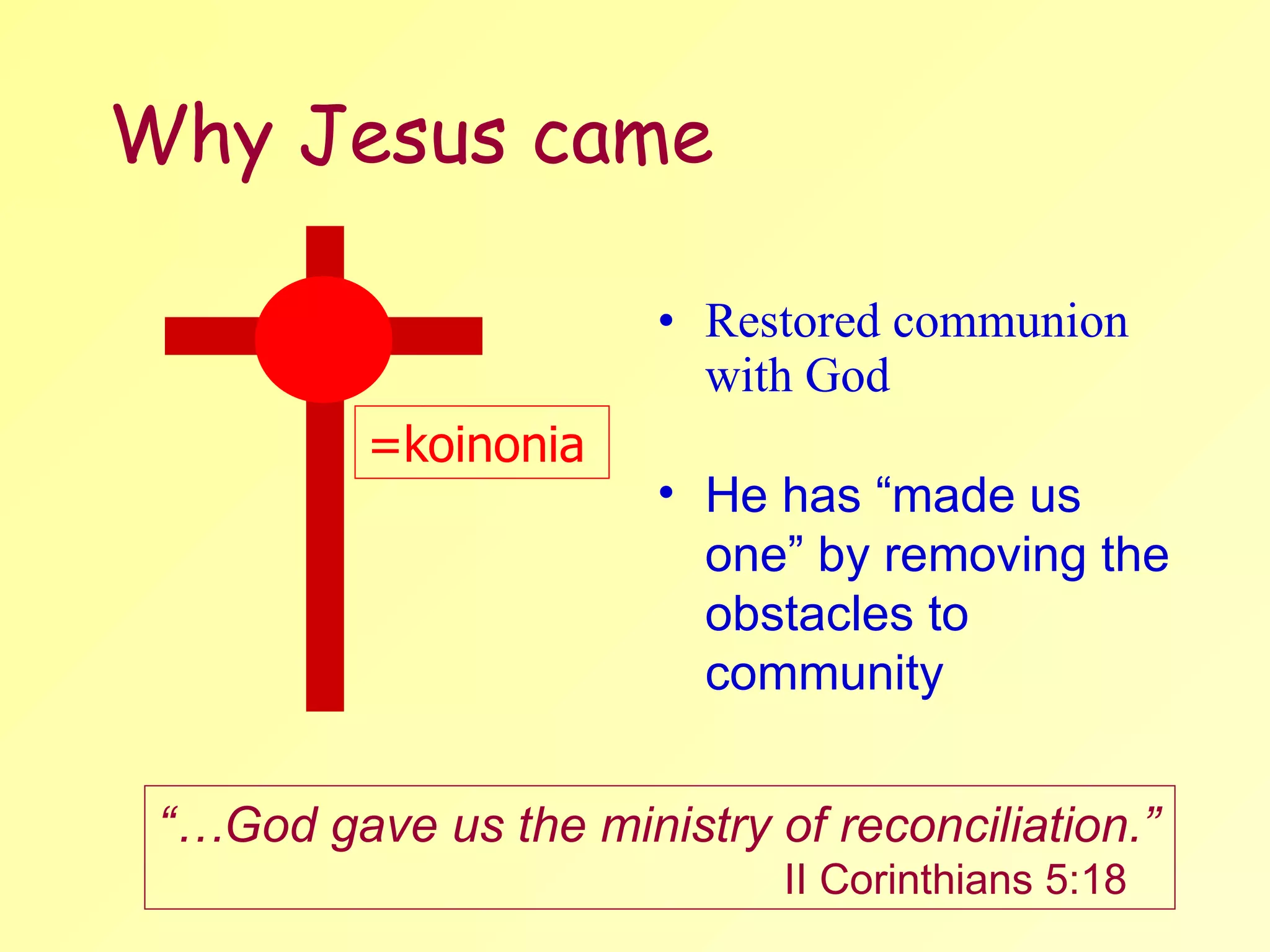 Jesus' Model for Ministry | PPT