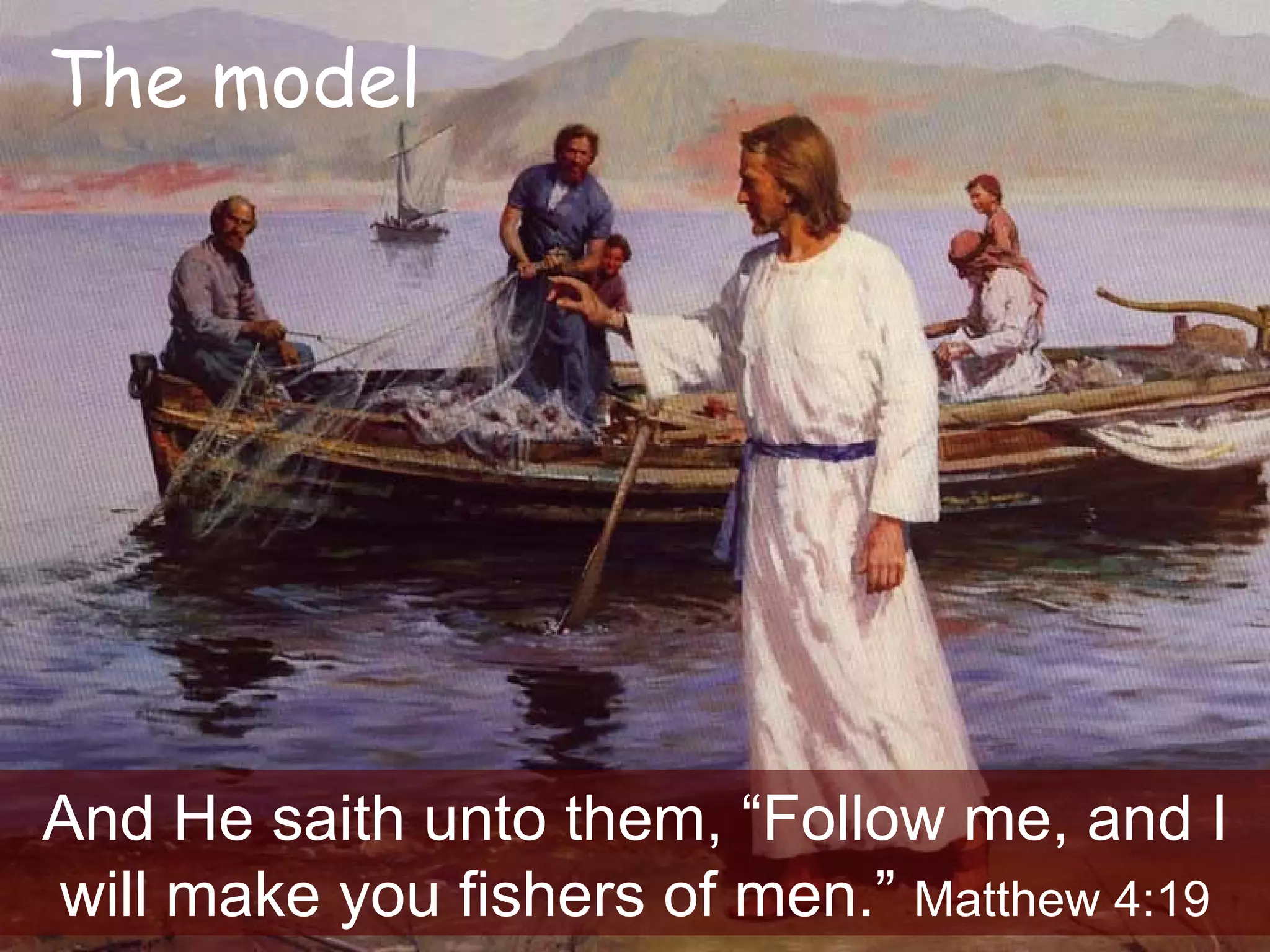 Jesus' Model for Ministry | PPT