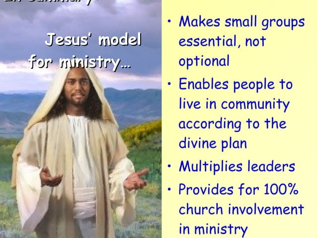 Jesus' Model for Ministry | PPT