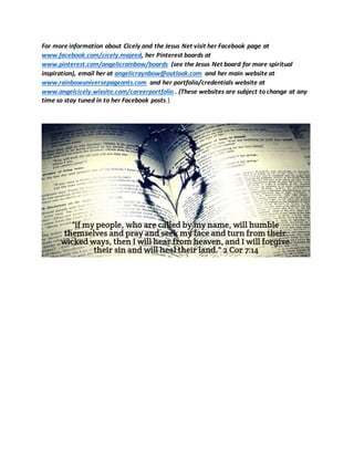 Jesus Net Prayer Guide | PDF