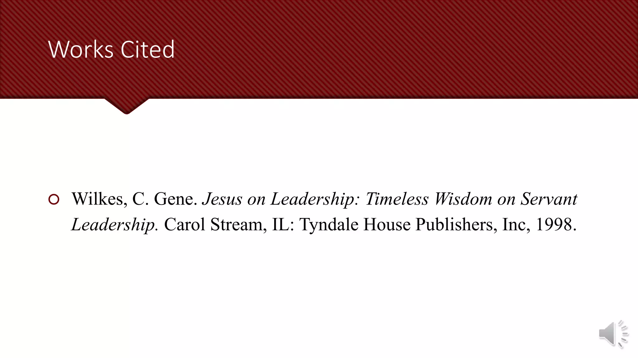 Jesus on leadership | PPTX