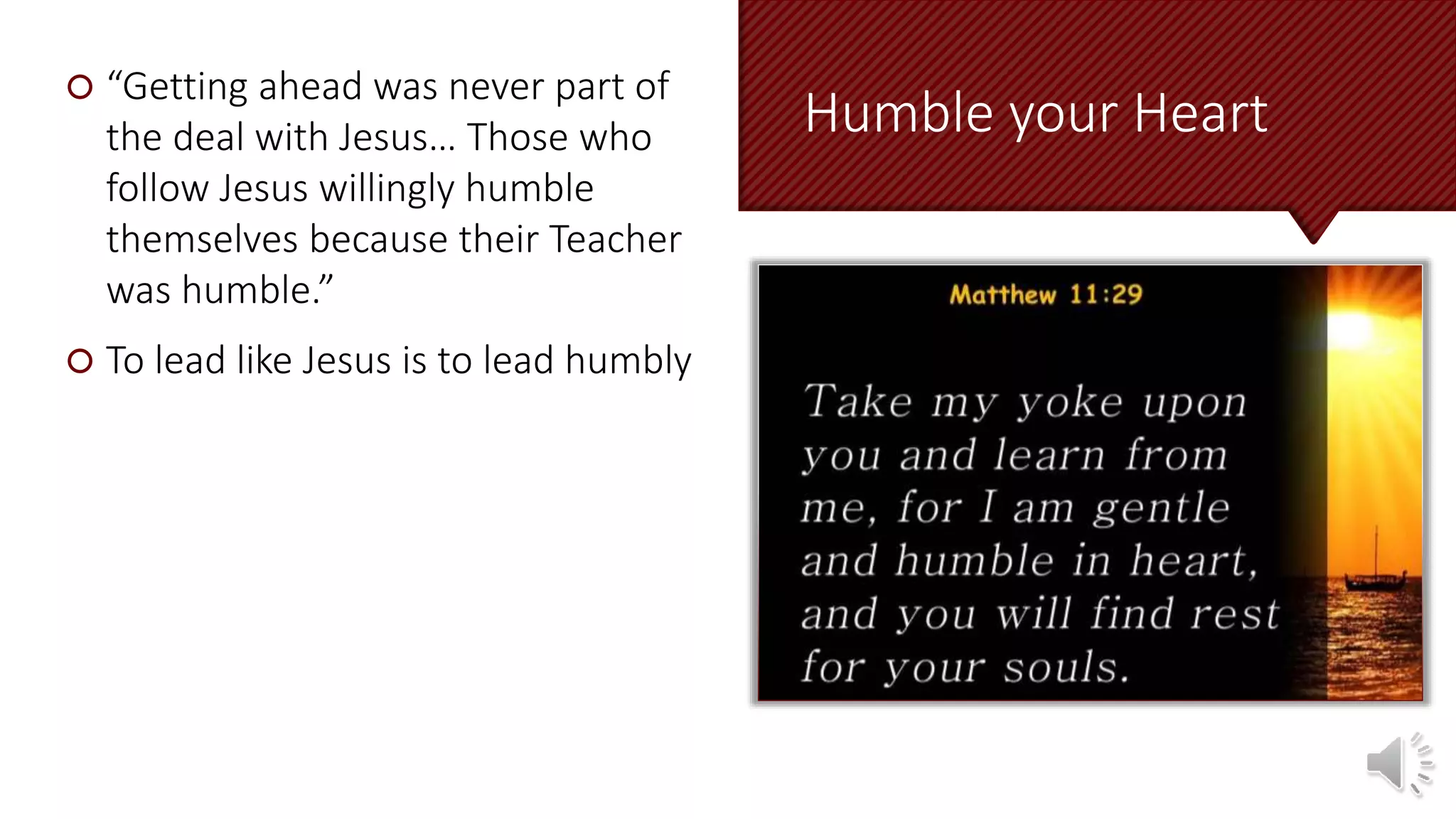 Jesus on leadership | PPTX