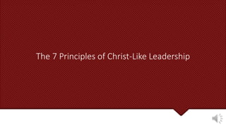 Jesus on leadership | PPTX
