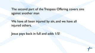 Jesus Our Traspass Offering To Restore Everything That Was Lost | PPT