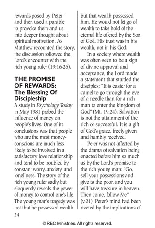 Jesus Parables About Money | PDF