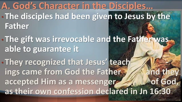 Jesus’ Prayer for His Disciples | PPTX