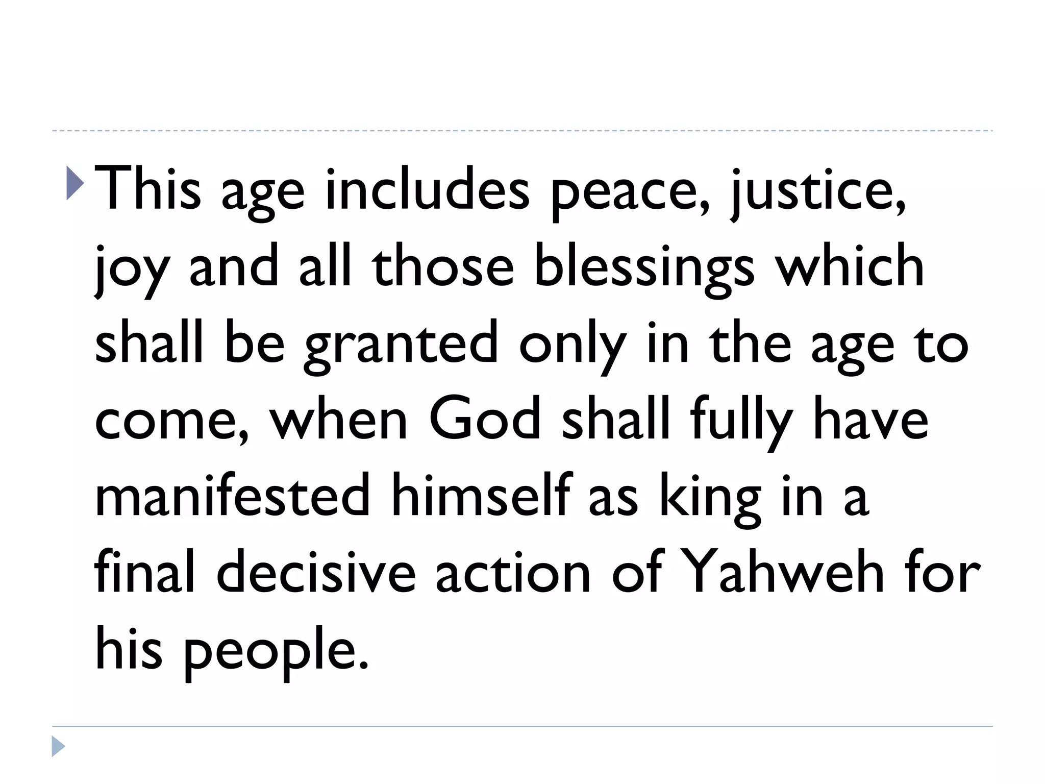Jesus’ proclamation of the kingdom of god (1) | PPT